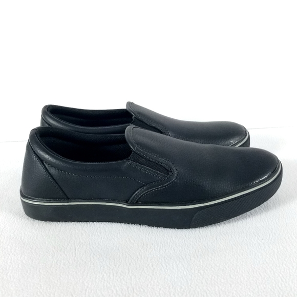 Tredsafe | Shoes | Tredsafe Enduro Black Slip On Loafer Slipresistant ...